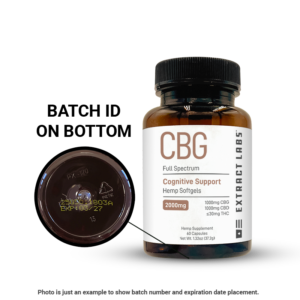 Best CBG Capsules | Cognitive CBG Softgels | Extract Labs